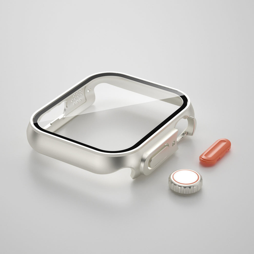 [Film Included] Ultra-Style PC Tempered Glass Case [Apple Watch ...