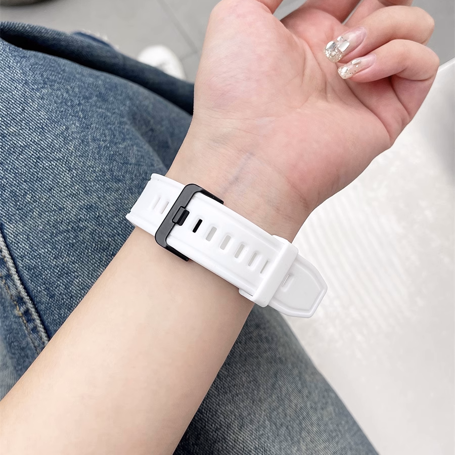 [10 colors available] Explorer silicone case integrated band [Apple Wa ...